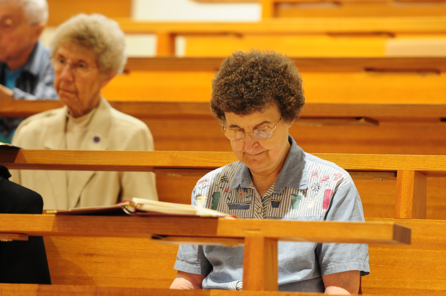 Clare Witzman Praying In Oratory Saint Benedict s Monastery Clare Witzman Praying In Oratory Saint Benedict s Monastery